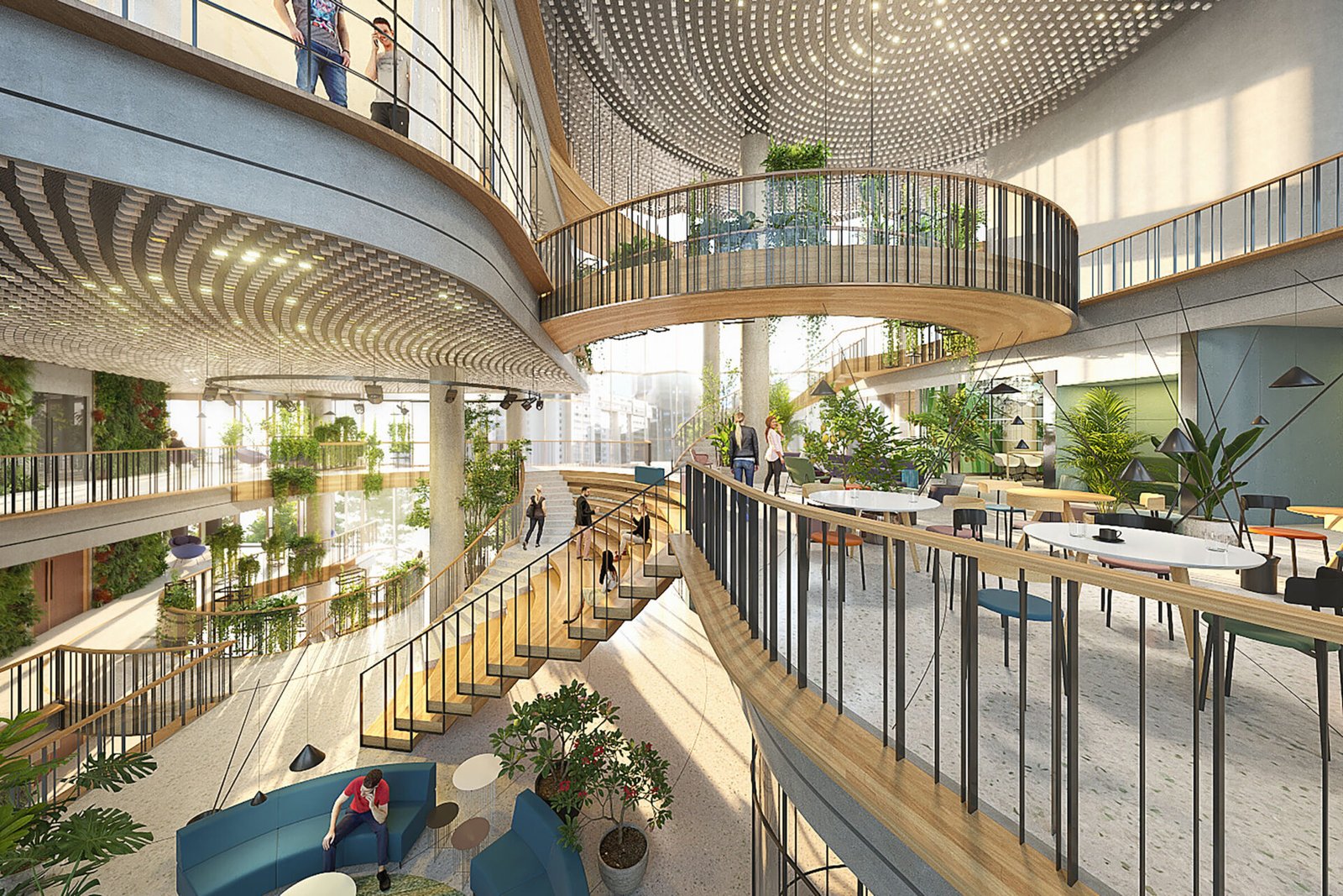 Office Atrium Design - AIA India